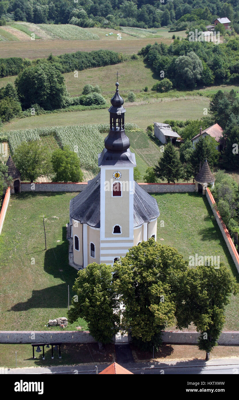 Parish Church of Assumption of the Virgin Mary in Pokupsko, Croatia ...