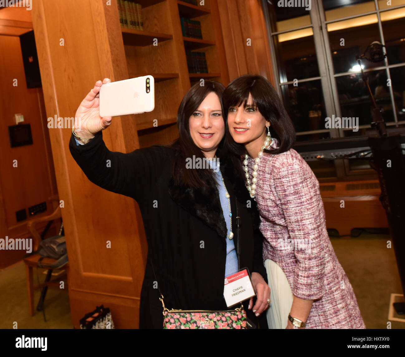 New York City, United States. 29th Mar, 2017. Evie Friedman poses for ...