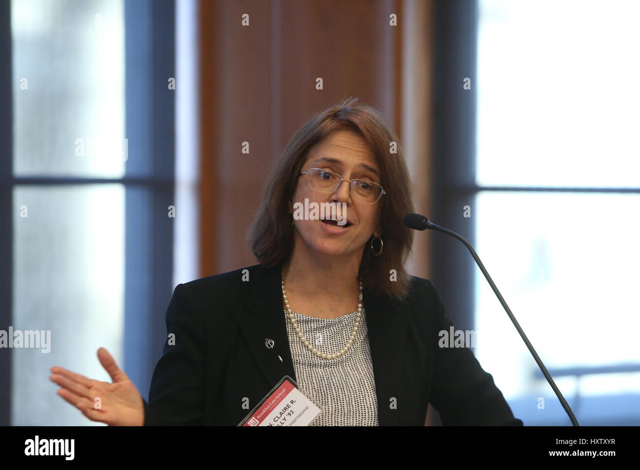 New York City, United States. 29th Mar, 2017. Dean Nick Allard of ...