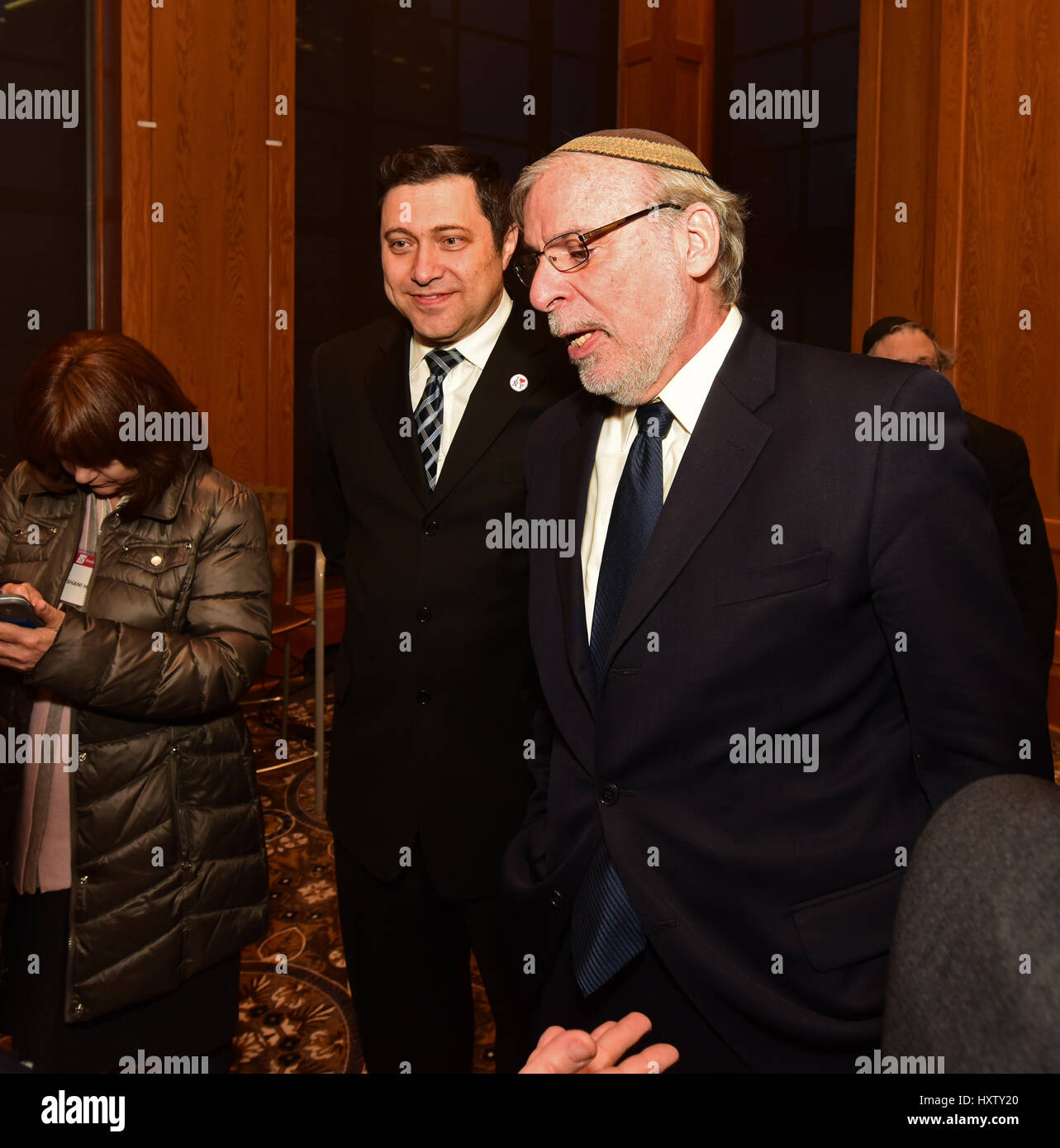 New York City, United States. 29th Mar, 2017. Assembly member Dov ...