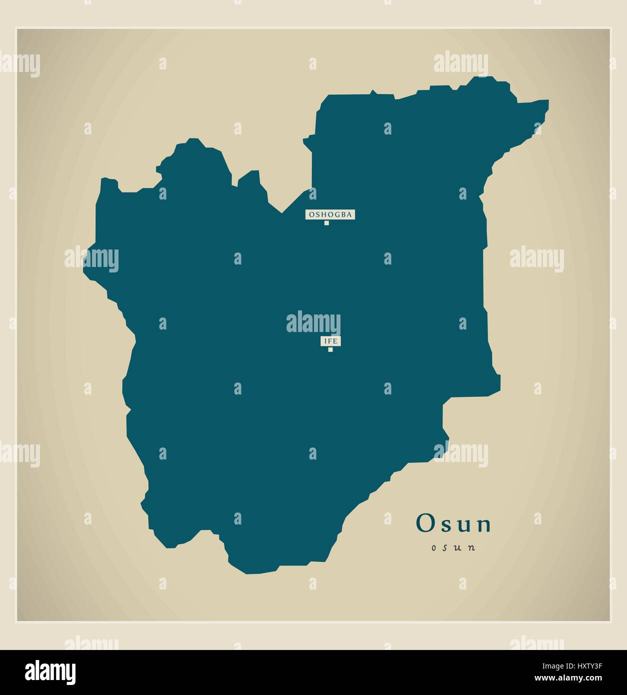 Osun state nigeria Stock Vector Images - Alamy