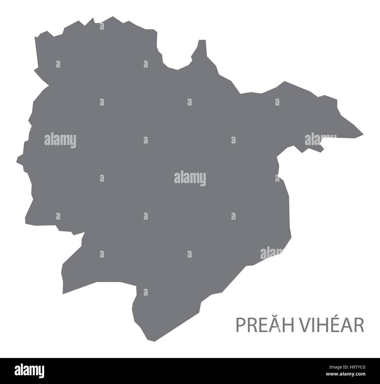 Preah vihear map Cut Out Stock Images & Pictures - Alamy