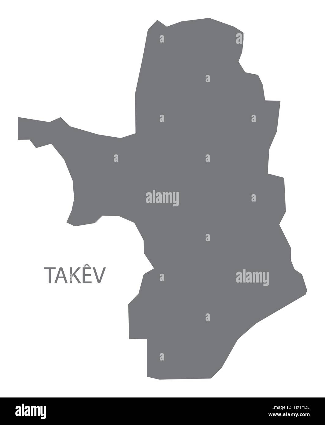 Takev map Cut Out Stock Images & Pictures - Alamy