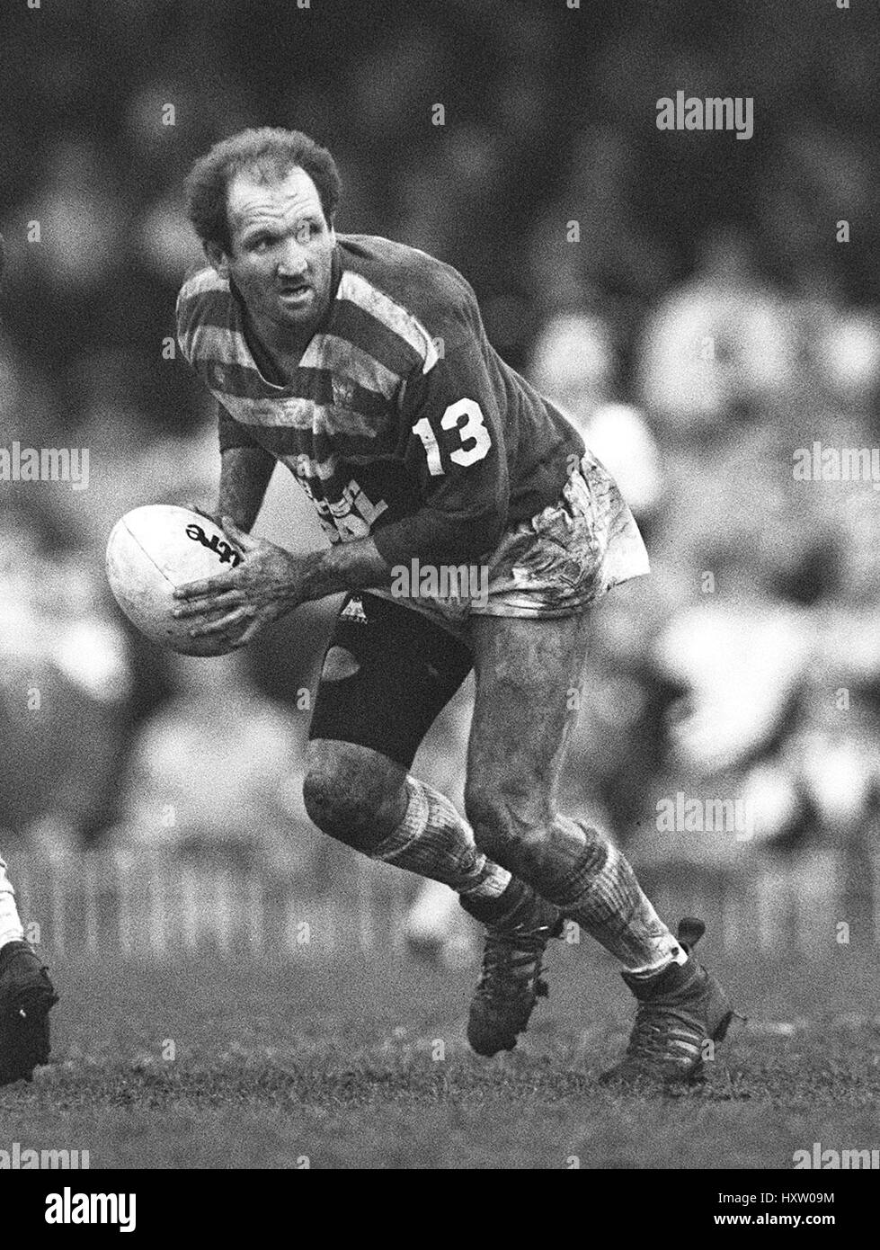 RAY PRICE WAKEFIELD TRINITY RLFC 16 April 1990 Stock Photo - Alamy