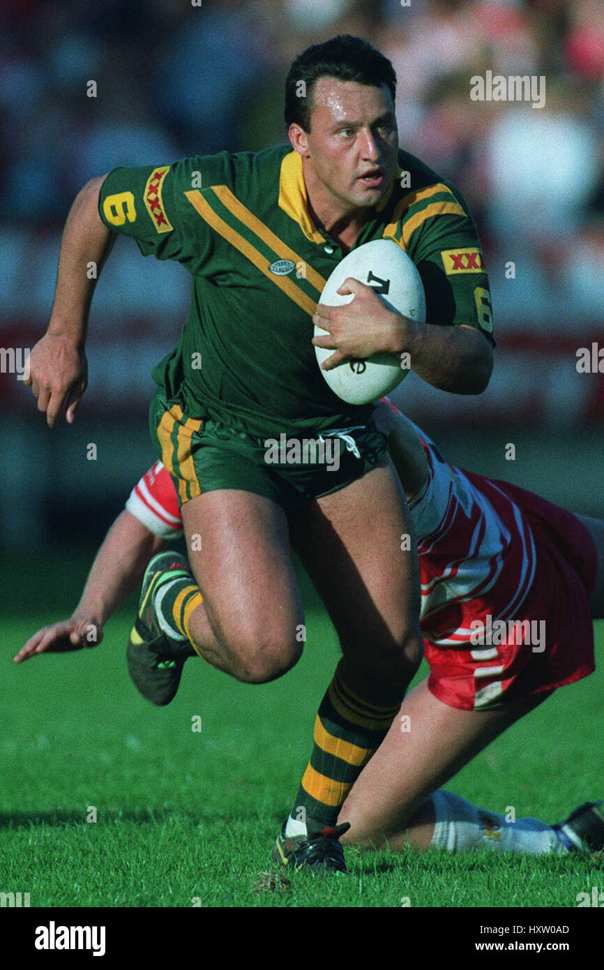 LAURIE DALEY AUSTRALIA RL 14 October 1990 Stock Photo - Alamy
