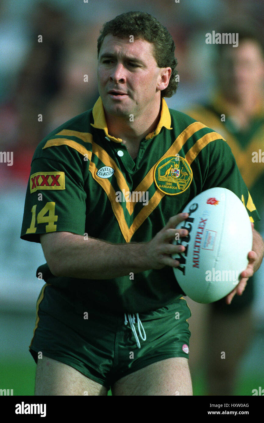 RICKY STUART AUSTRALIA RL 14 October 1990 Stock Photo - Alamy