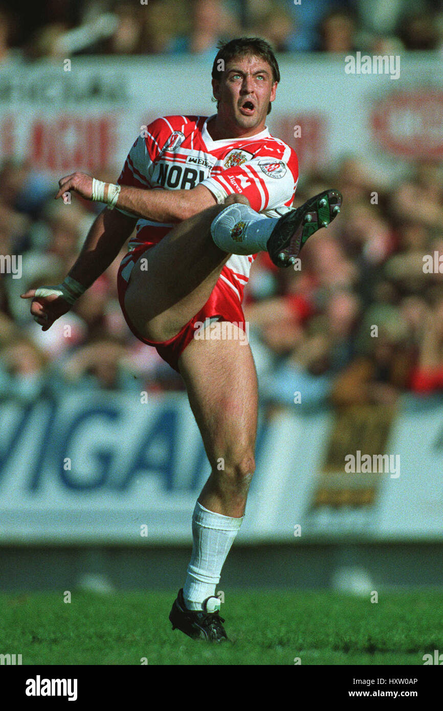 JOE LYDON WIGAN RLFC 21 October 1990 Stock Photo - Alamy