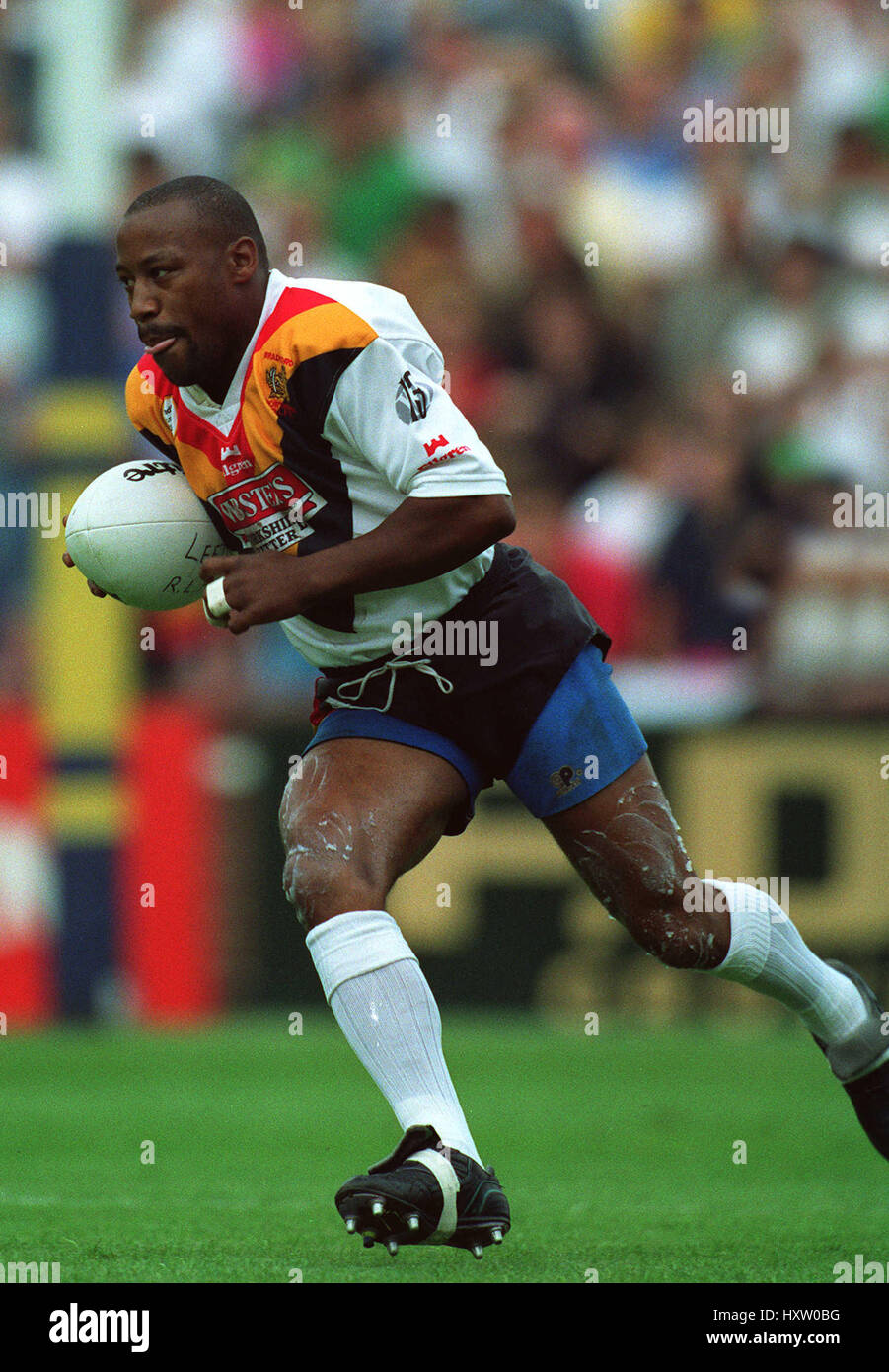 ROGER SIMPSON BRADFORD NORTHERN RLFC 02 January 1991 Stock Photo - Alamy