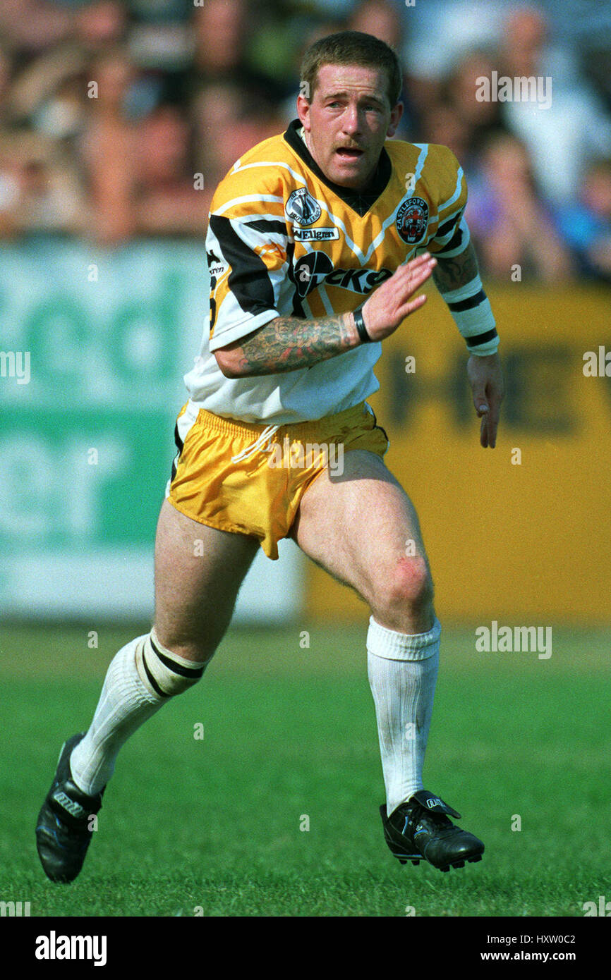 GARY ATKINS CASTLEFORD RLFC 02 September 1991 Stock Photo - Alamy