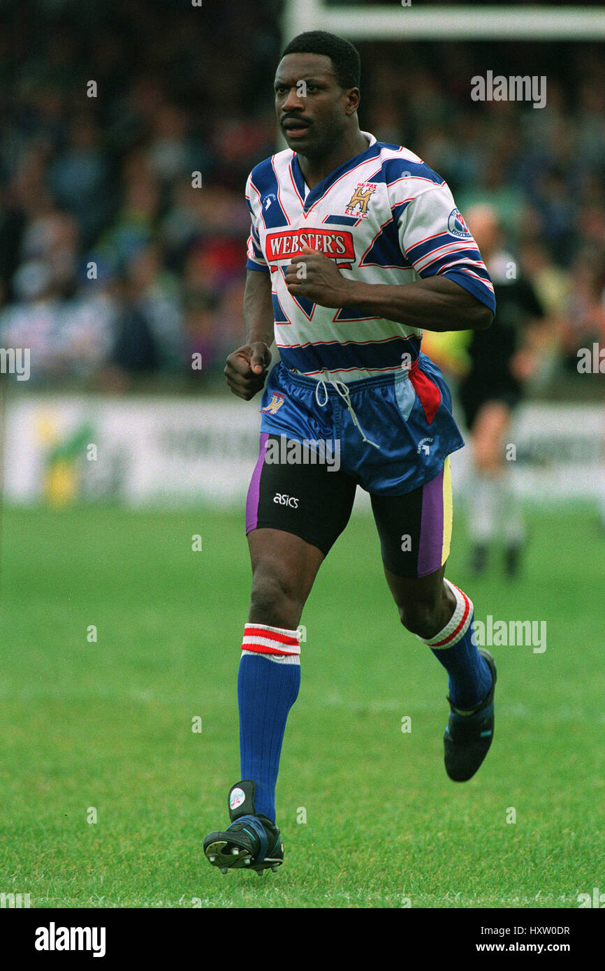 WILF GEORGE HALIFAX RLFC 26 January 1992 Stock Photo - Alamy