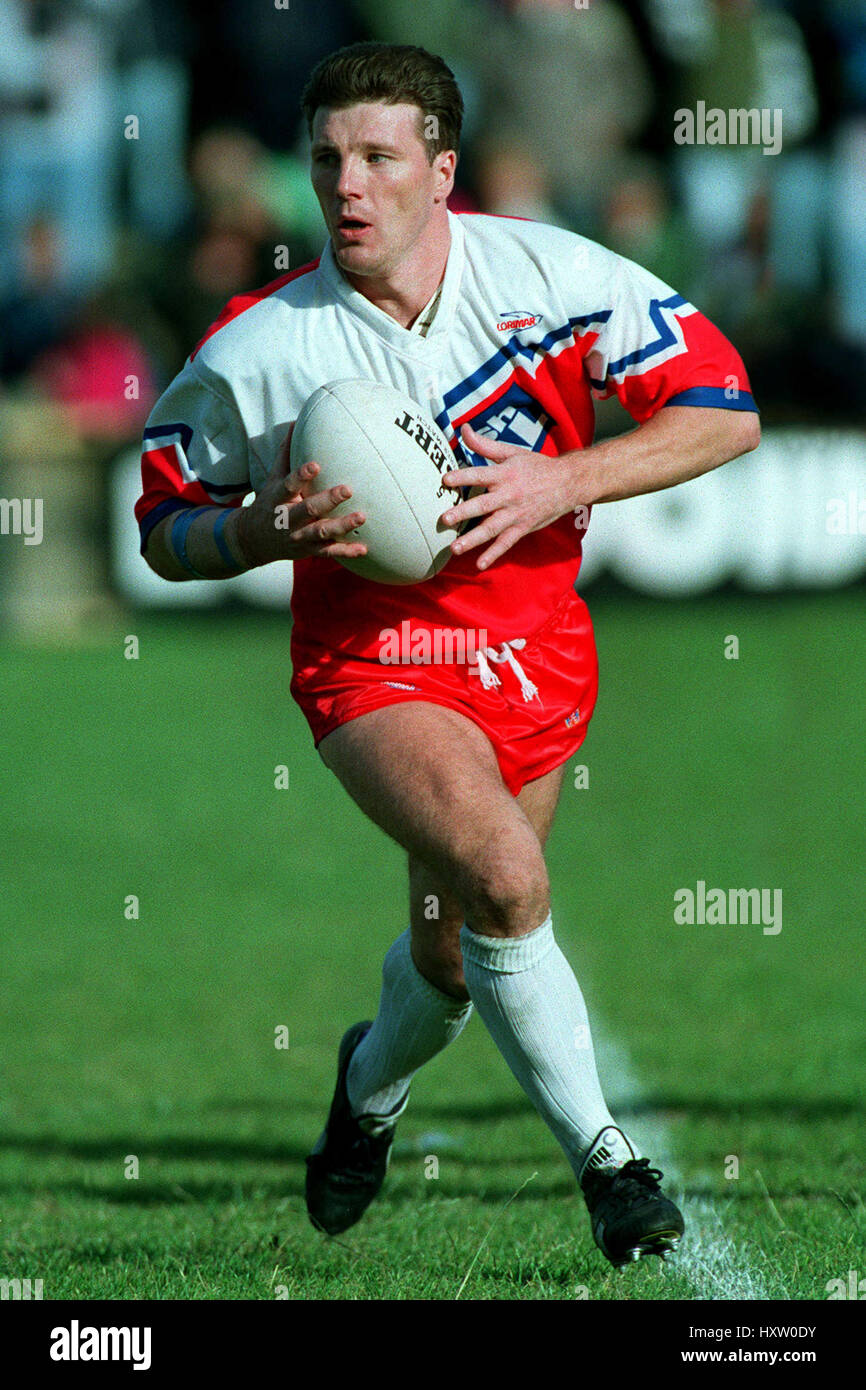 MARK CONWAY WAKEFIELD TRINITY RLFC 26 January 1992 Stock Photo - Alamy