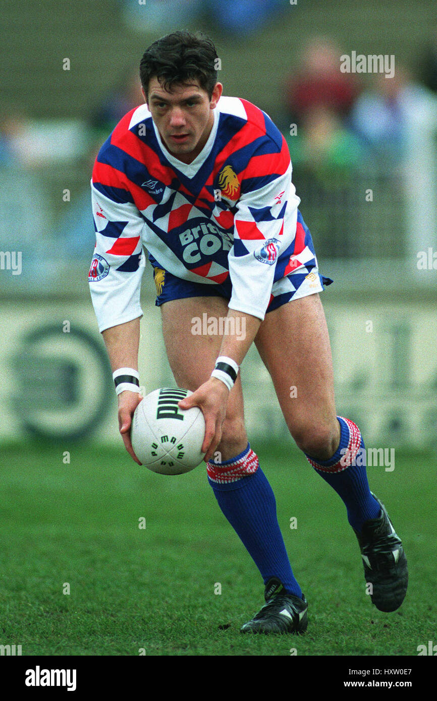 DARYL POWELL GREAT BRITAIN & SHEFFIELD E 07 March 1992 Stock Photo - Alamy