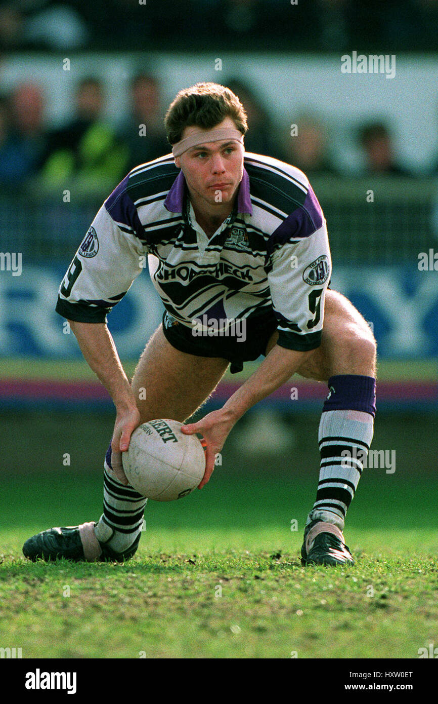 LEE JACKSON GREAT BRITAIN & HULL RLFC 01 April 1992 Stock Photo - Alamy