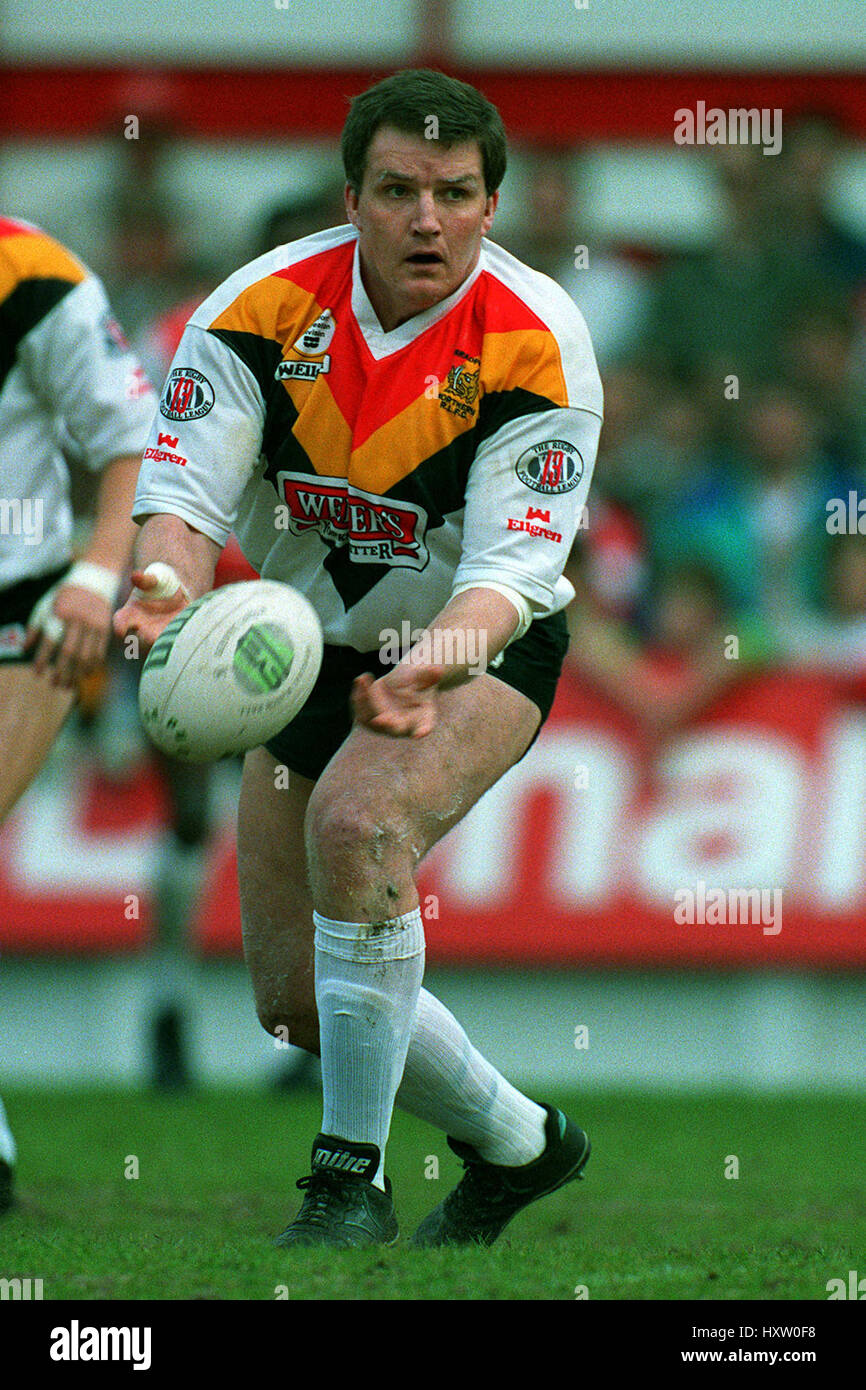 DAVID HOBBS BRADFORD NORTHERN RLFC 12 April 1992 Stock Photo - Alamy