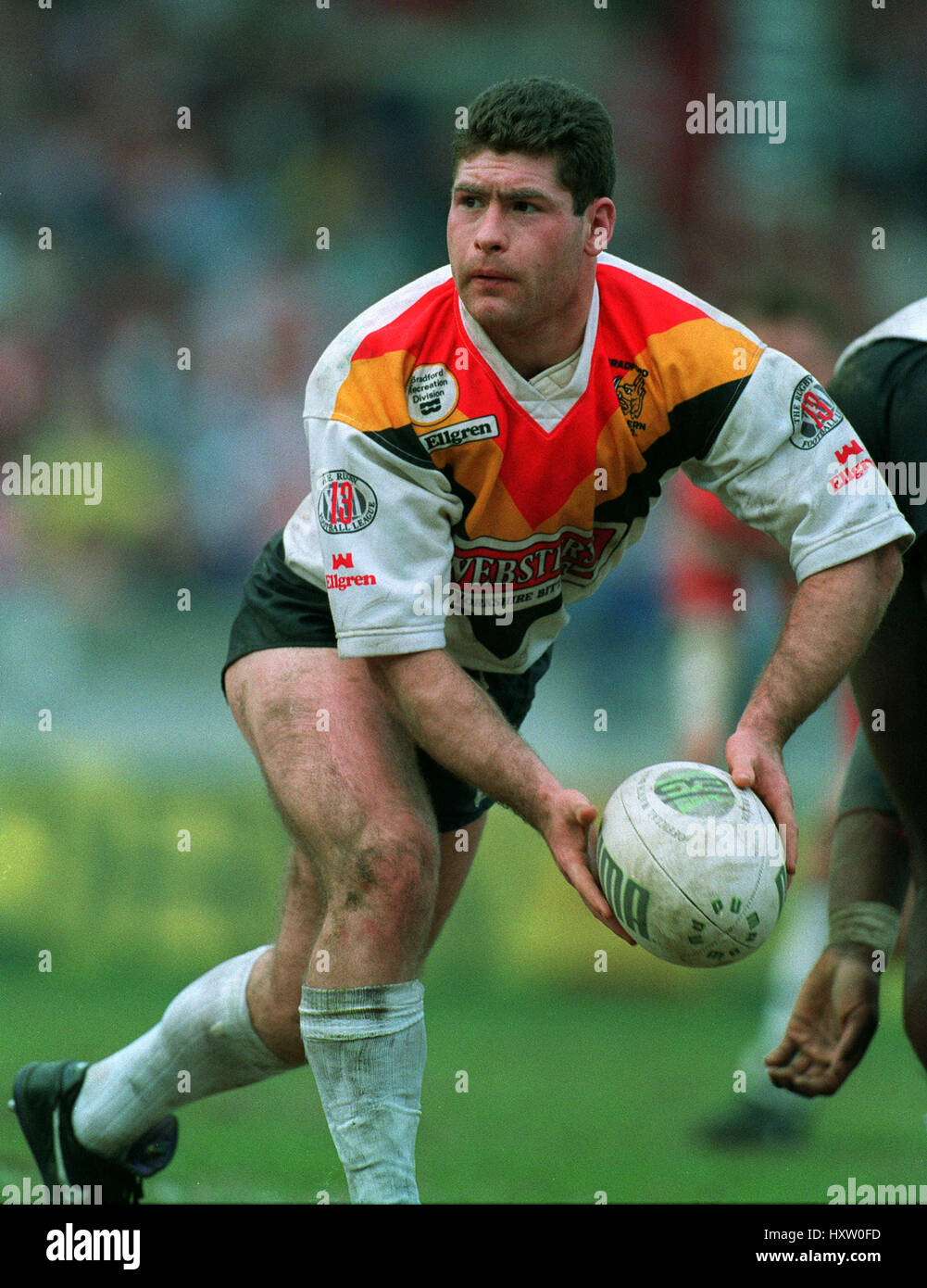 NEIL SUMMERS BRADFORD NORTHERN RLFC 12 April 1992 Stock Photo - Alamy