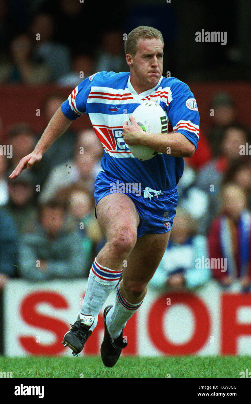 GARY SPENCER WAKEFIELD TRINITY RLFC 02 September 1992 Stock Photo - Alamy