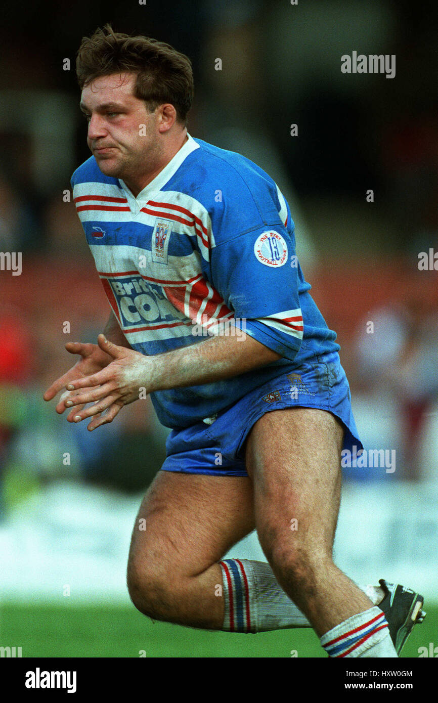 MARK WEBSTER WAKEFIELD TRINITY RLFC 02 September 1992 Stock Photo - Alamy
