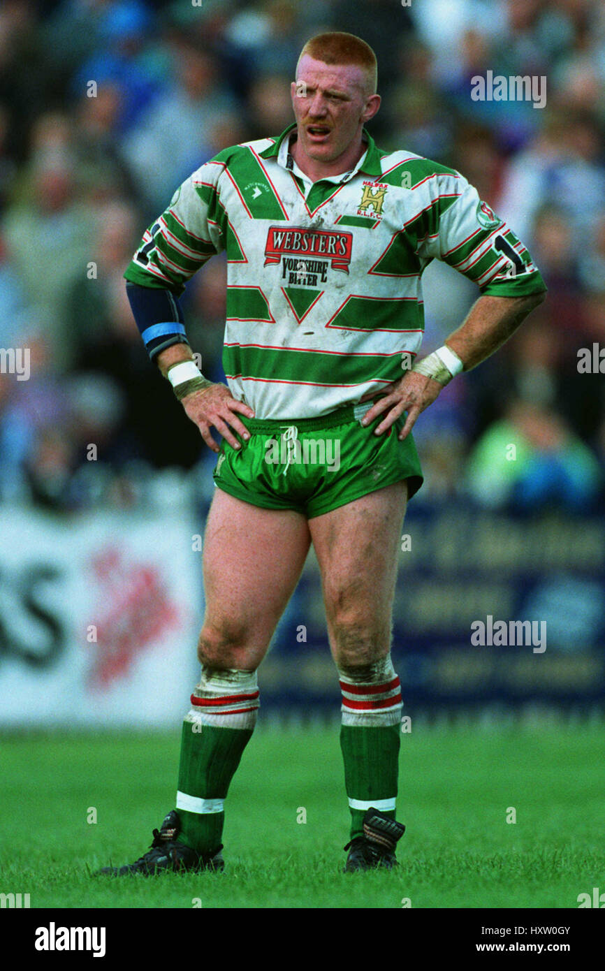 JOHN FIELDHOUSE HALIFAX RLFC 02 September 1992 Stock Photo - Alamy