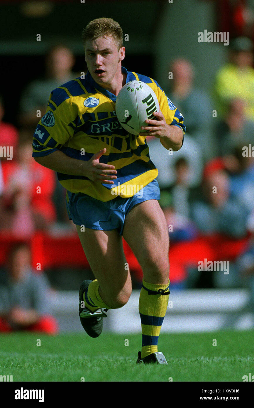 ROBERT TURNER WARRINGTON RLFC 07 September 1992 Stock Photo - Alamy