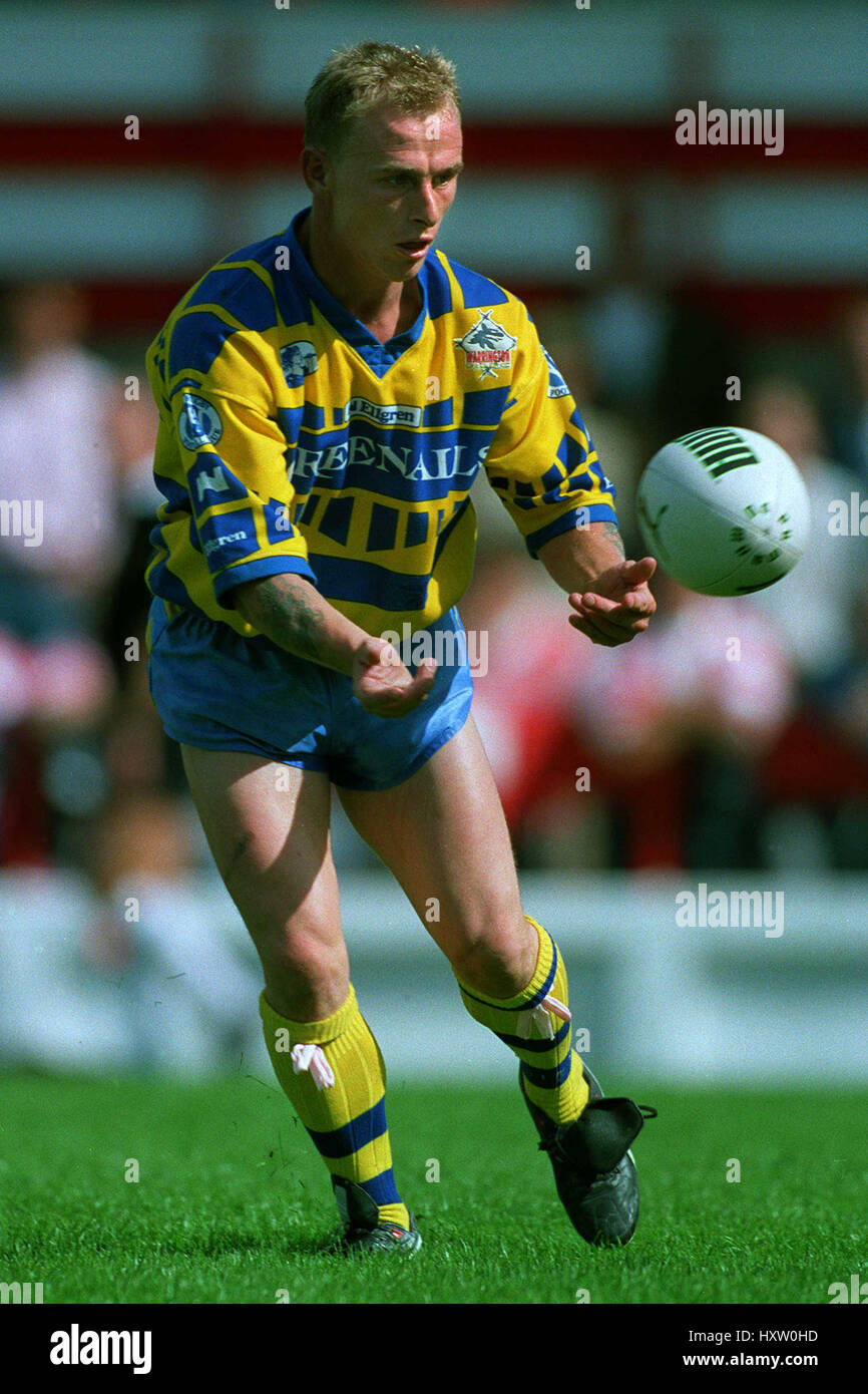 KEITH WATERWORTH WARRINGTON RLFC 07 September 1992 Stock Photo - Alamy