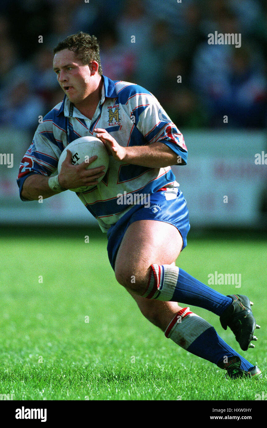 RICHARD MILNER HALIFAX RLFC 09 September 1992 Stock Photo - Alamy