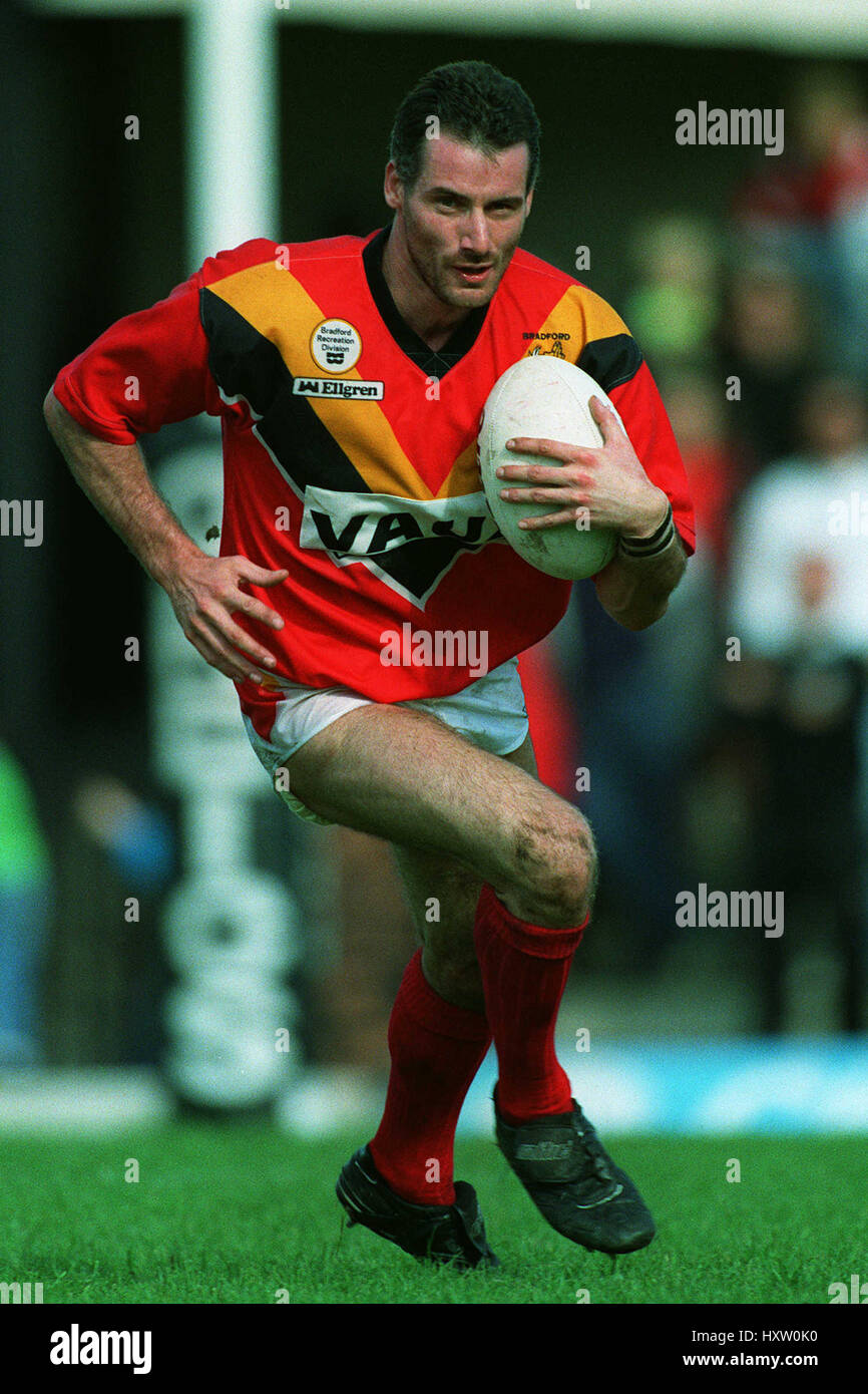 STEVE MCGOWAN BRADFORD NORTHERN RLFC 21 September 1992 Stock Photo - Alamy