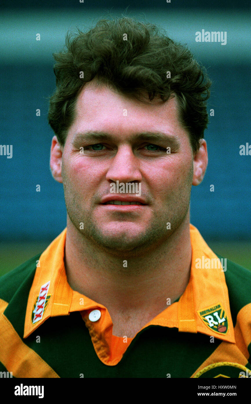 BOB LIDNER AUSTRALIA RL 06 October 1992 Stock Photo - Alamy