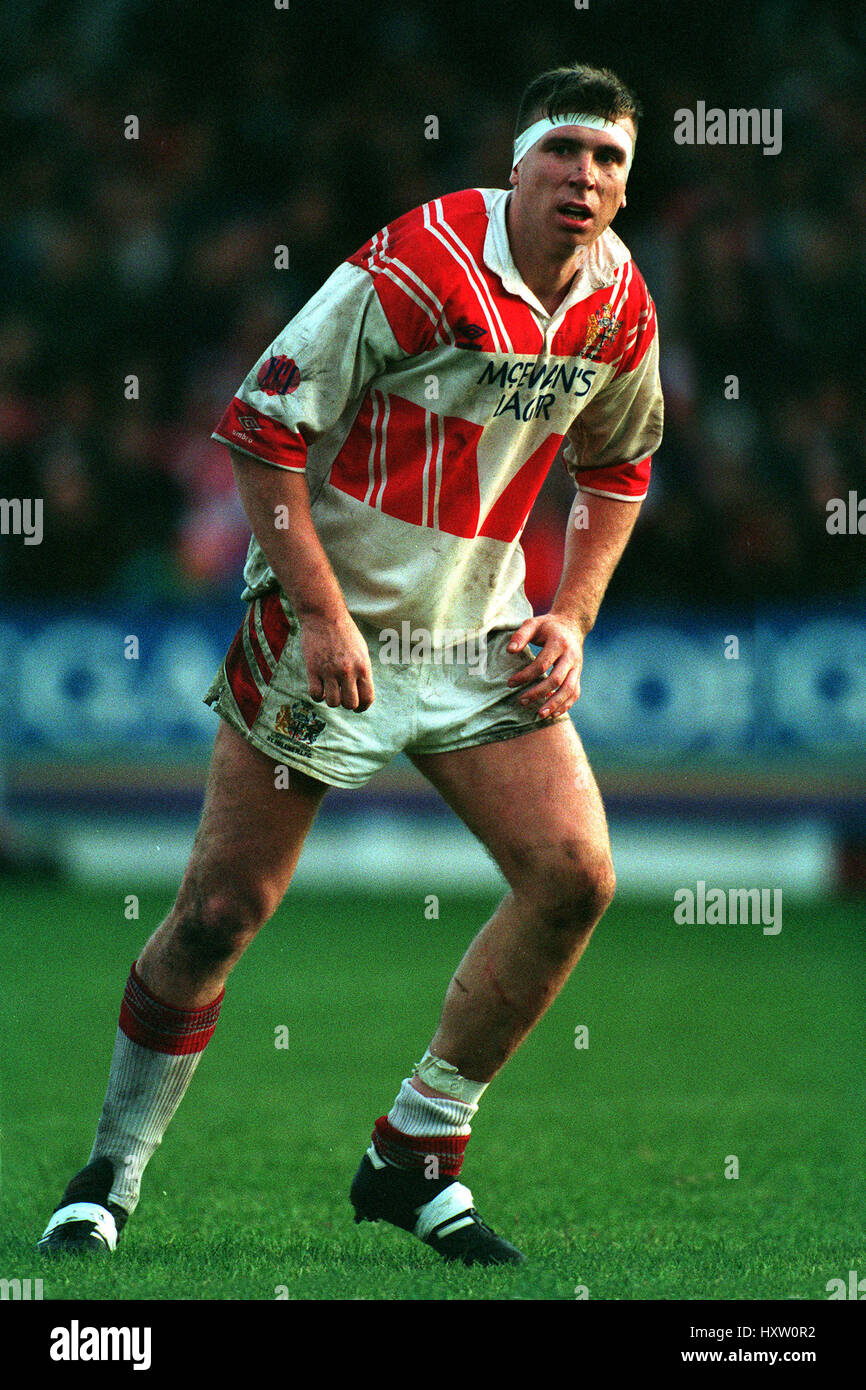JOHN HARRISON ST. HELENS RLFC 16 November 1992 Stock Photo - Alamy