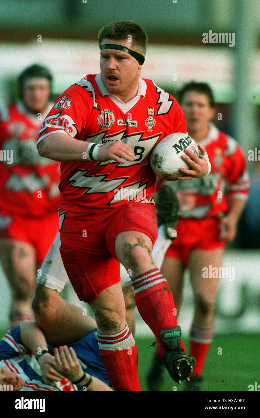 DAVID YOUNG SALFORD RLFC 20 April 1993 Stock Photo - Alamy