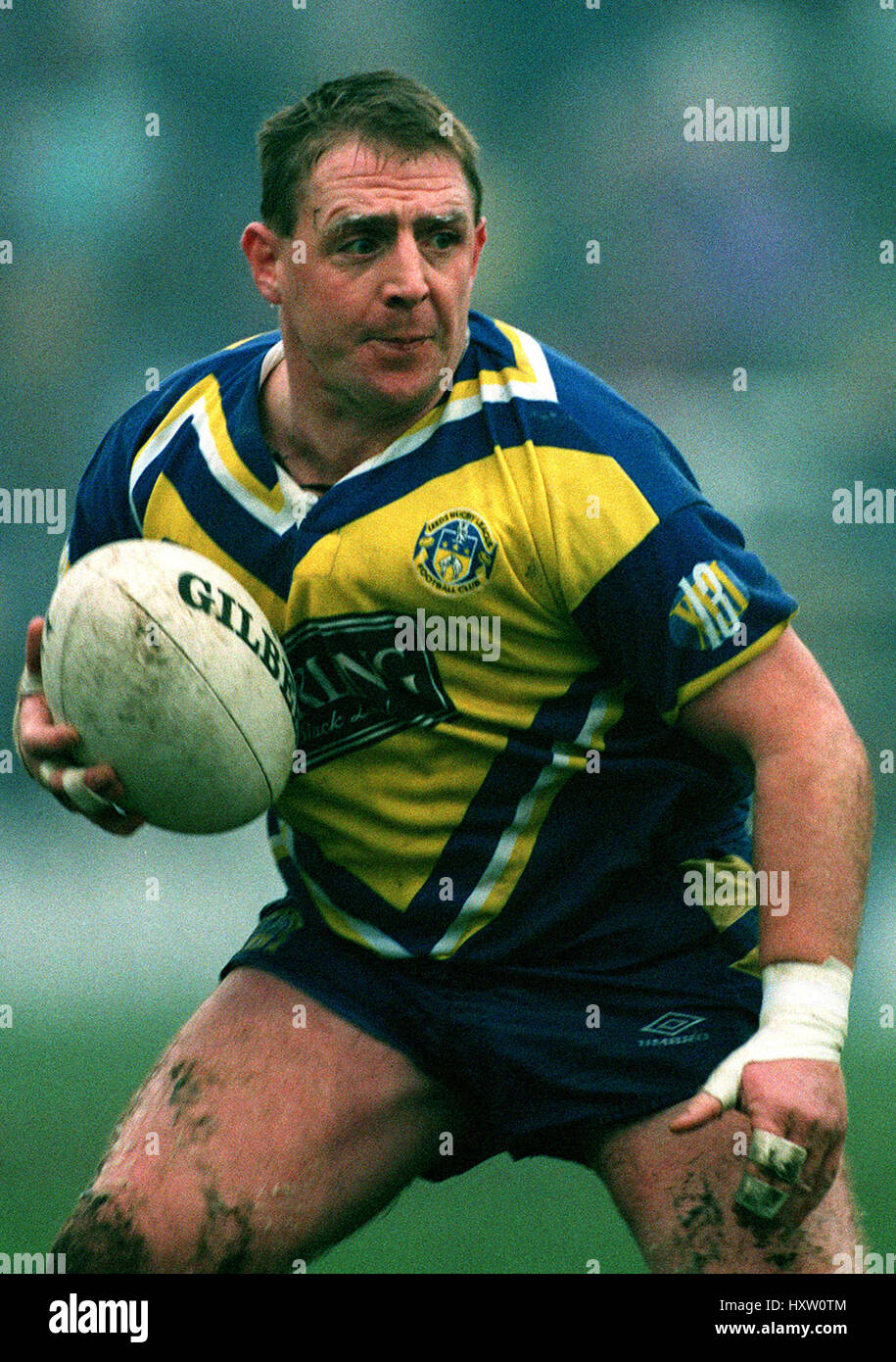 ANDY GREGORY LEEDS RLFC 15 February 1993 Stock Photo - Alamy