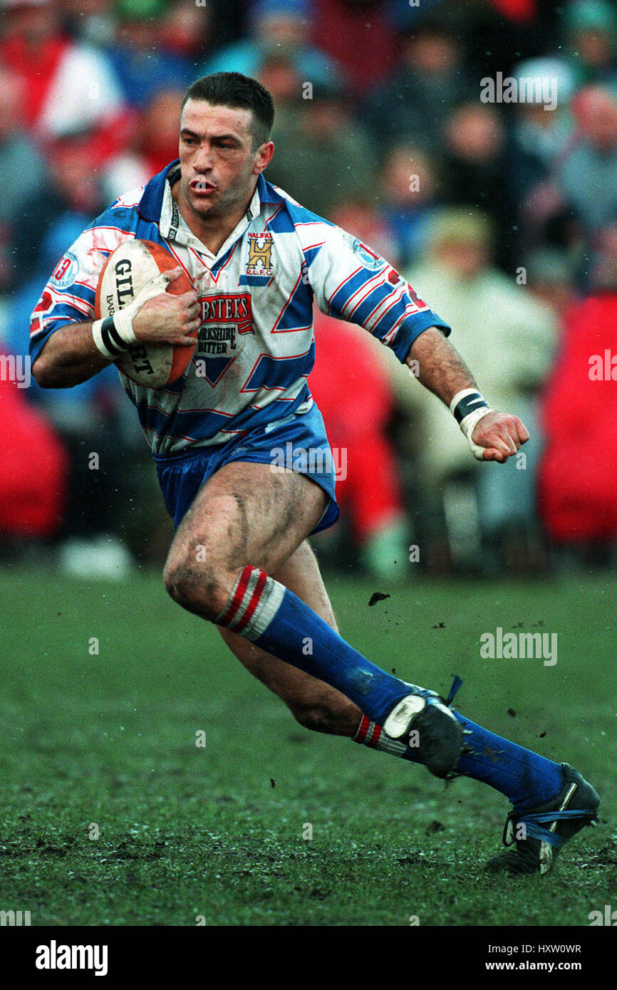 JOHN BENTLEY HALIFAX RLFC 10 March 1993 Stock Photo - Alamy