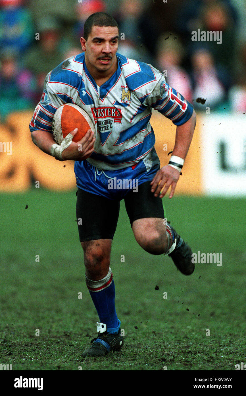 WARREN WILSON HALIFAX RLFC 10 March 1993 Stock Photo - Alamy