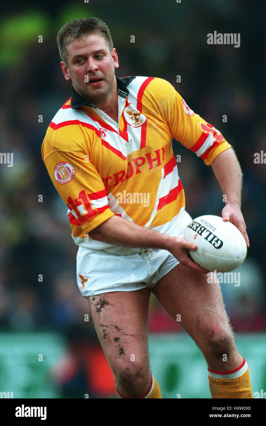 NEIL JAMES SALFORD RLFC 11 March 1993 Stock Photo - Alamy