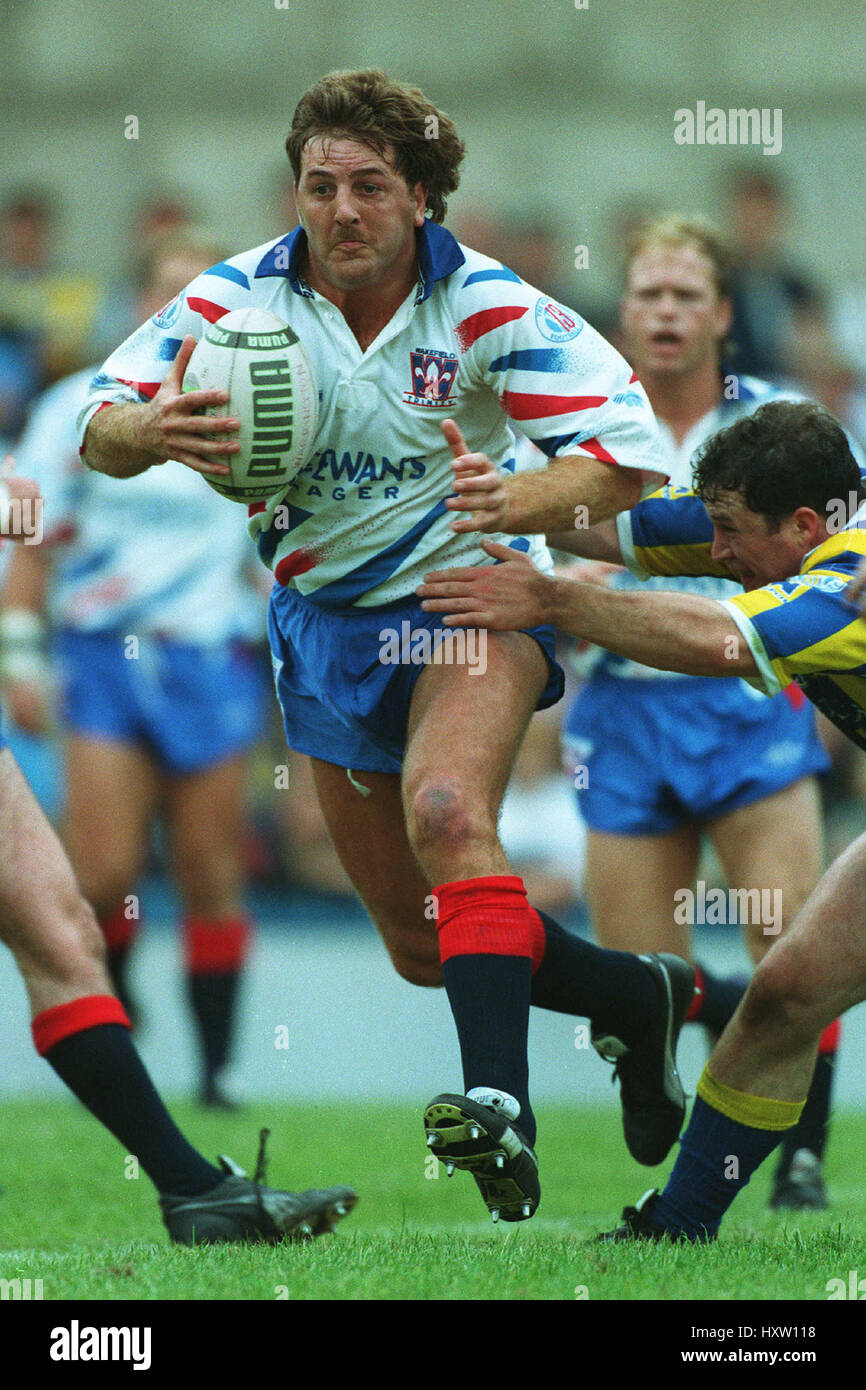 PAUL ROUND WAKEFIELD TRINITY RLFC 31 August 1993 Stock Photo - Alamy