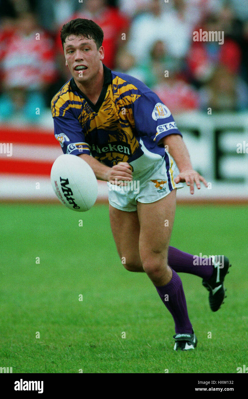 MARK ASTON SHEFFIELD EAGLES RLFC 01 September 1993 Stock Photo - Alamy
