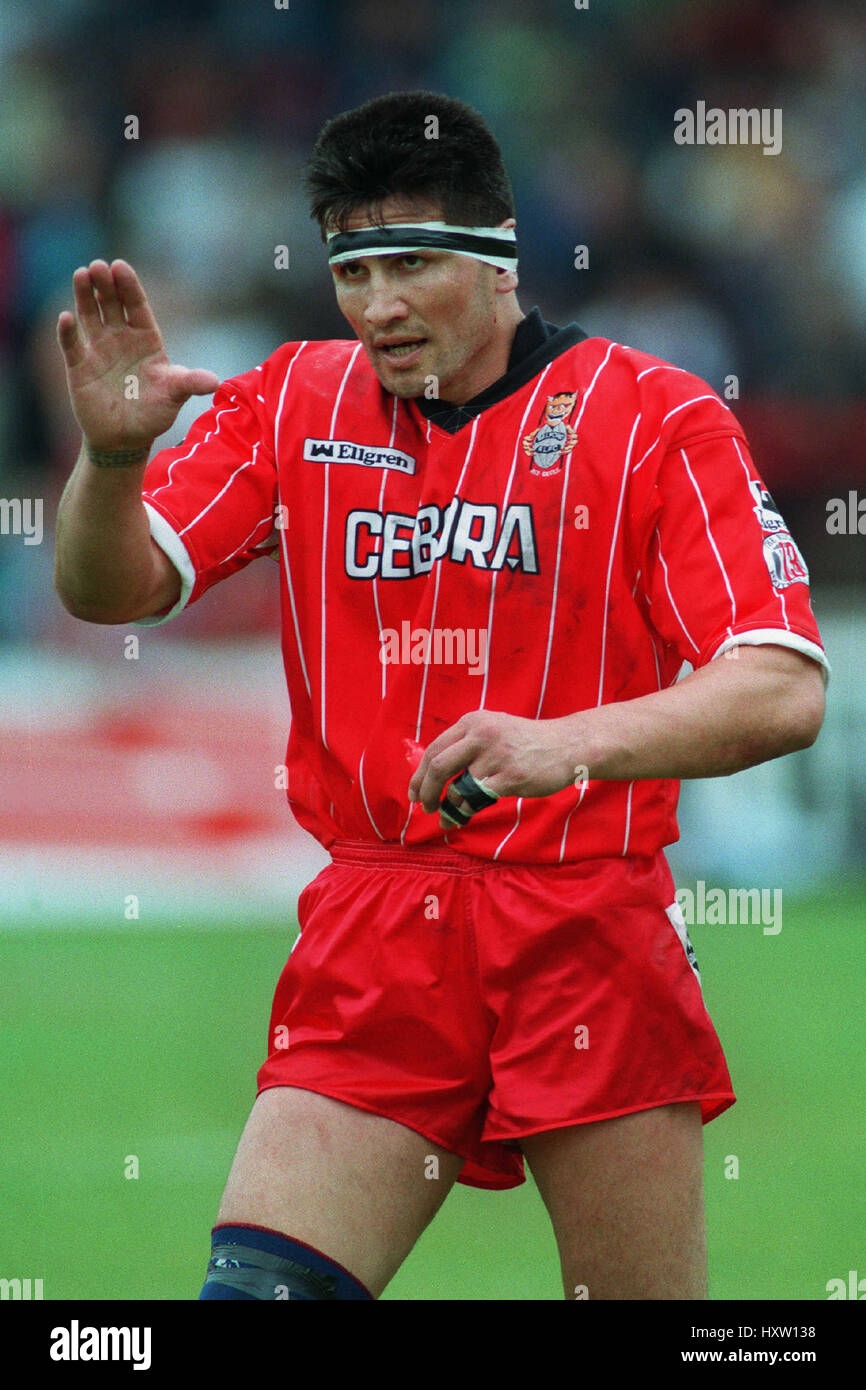 SHANE HANSEN SALFORD RLFC 01 September 1993 Stock Photo - Alamy