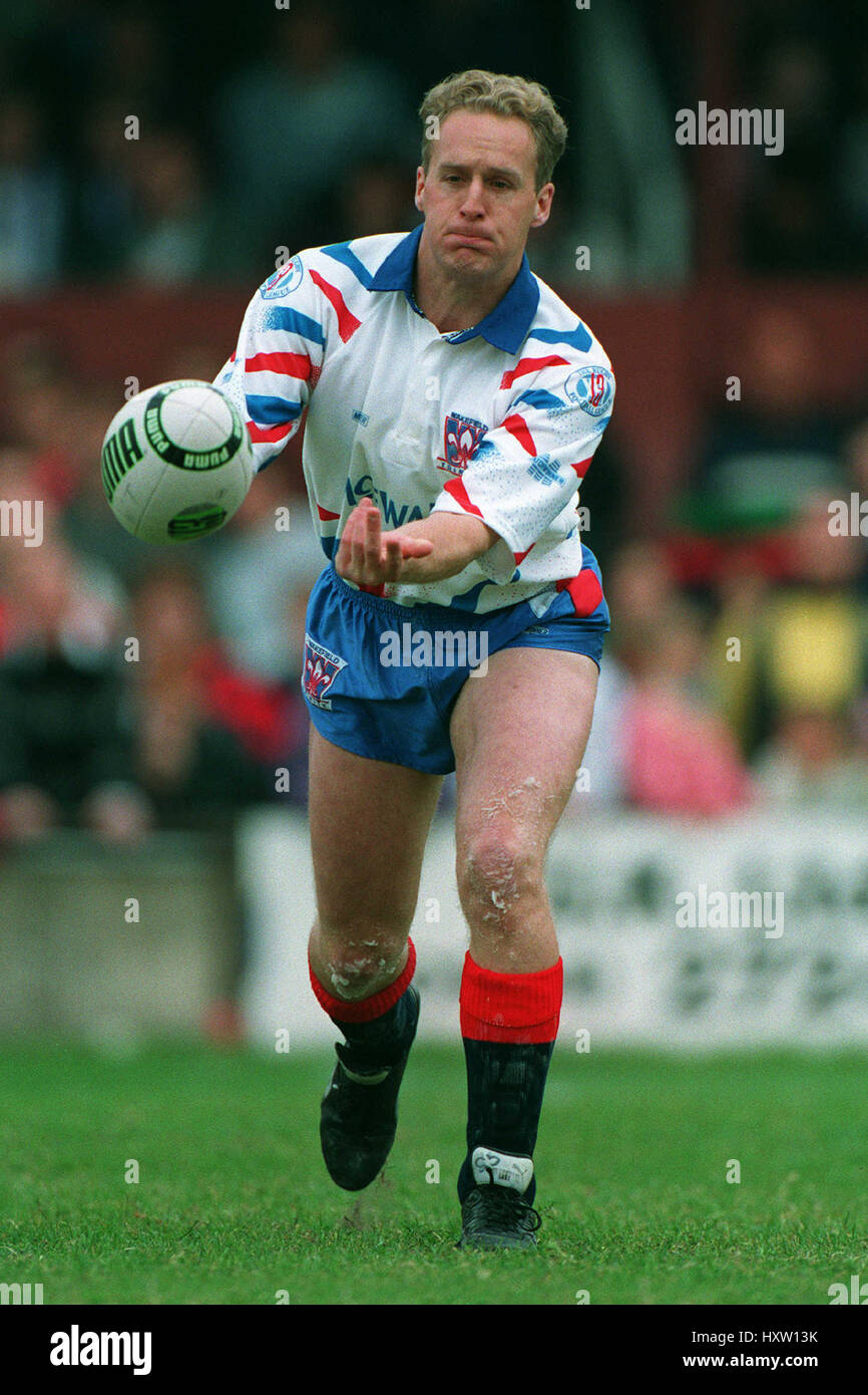RICHARD GODDARD WAKEFIELD TRINITY RLFC 06 September 1993 Stock Photo ...