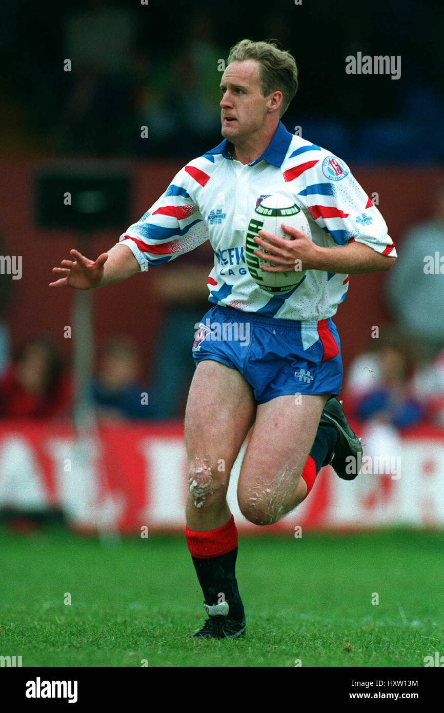 RICHARD GODDARD WAKEFIELD TRINITY RLFC 06 September 1993 Stock Photo ...