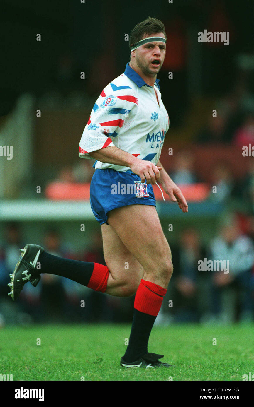 DAVID WOODS WAKEFIELD TRINITY RLFC 06 September 1993 Stock Photo - Alamy