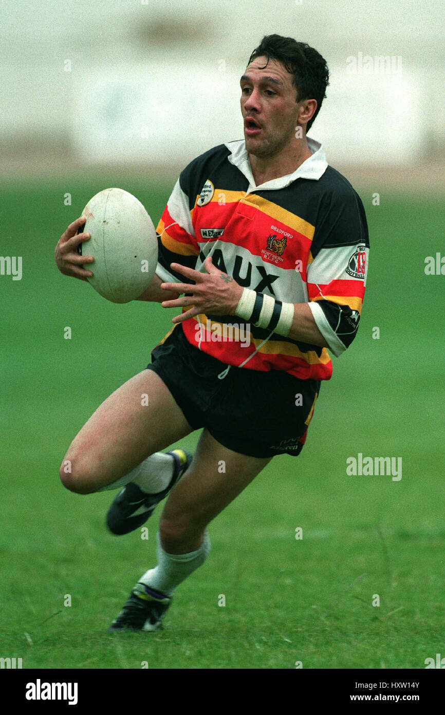 DAVID WATSON BRADFORD NORTHERN RLFC 06 September 1993 Stock Photo - Alamy
