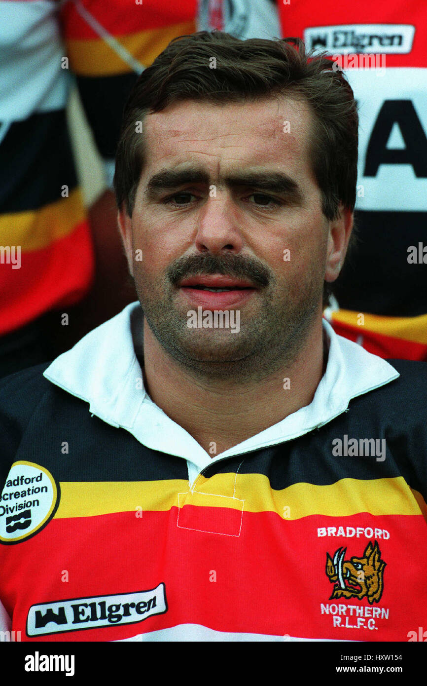DAVID HERON BRADFORD NORTHERN RLFC 06 September 1993 Stock Photo - Alamy