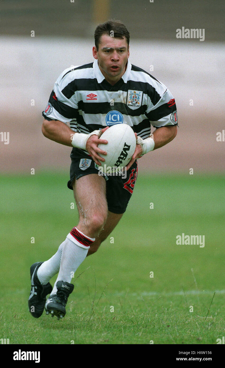 DAVID HULME WIDNES RLFC 06 September 1993 Stock Photo - Alamy