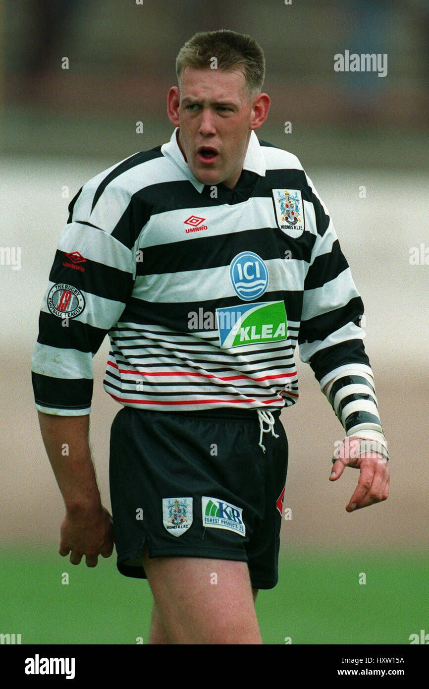 ANDY IRELAND WIDNES RLFC 06 September 1993 Stock Photo - Alamy
