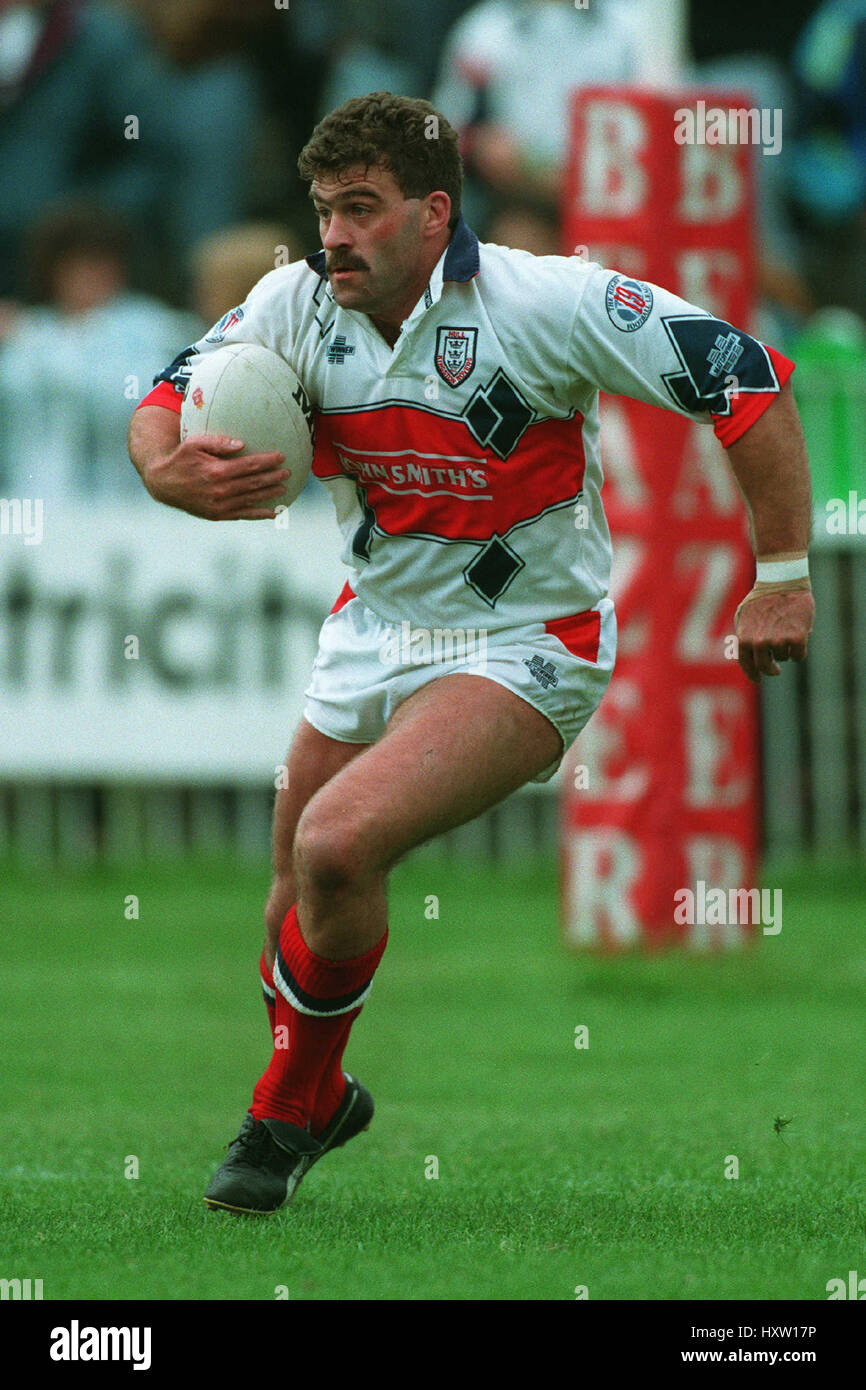 DES HARRISON HULL KINGSTON ROVERS RLFC 14 September 1993 Stock Photo ...