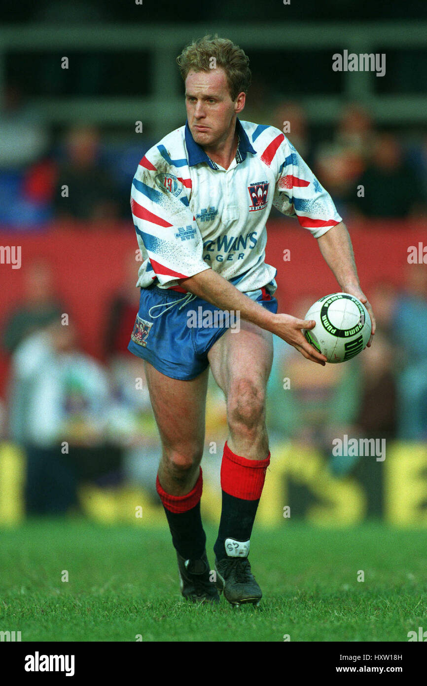 GARY SPENCER WAKEFIELD TRINITY RL 21 September 1993 Stock Photo - Alamy