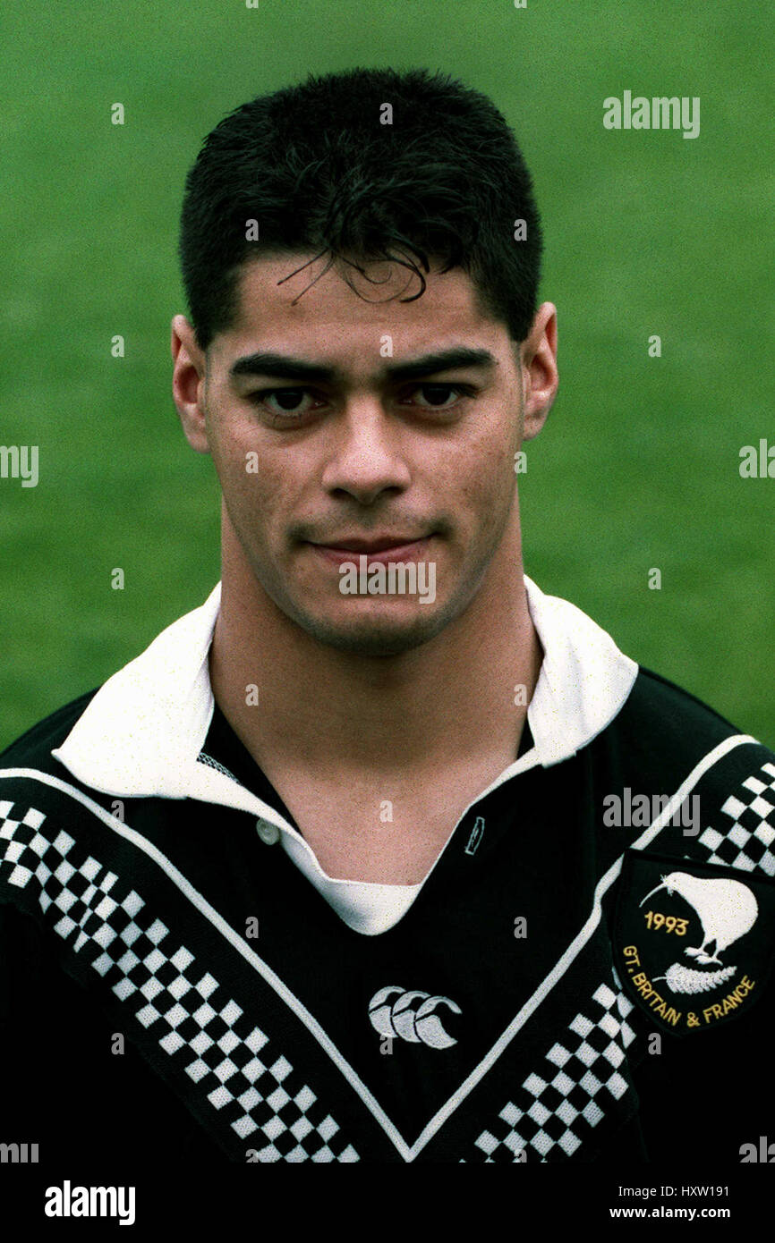 MORVIN EDWARDS NEW ZEALAND RL 05 October 1993 Stock Photo - Alamy