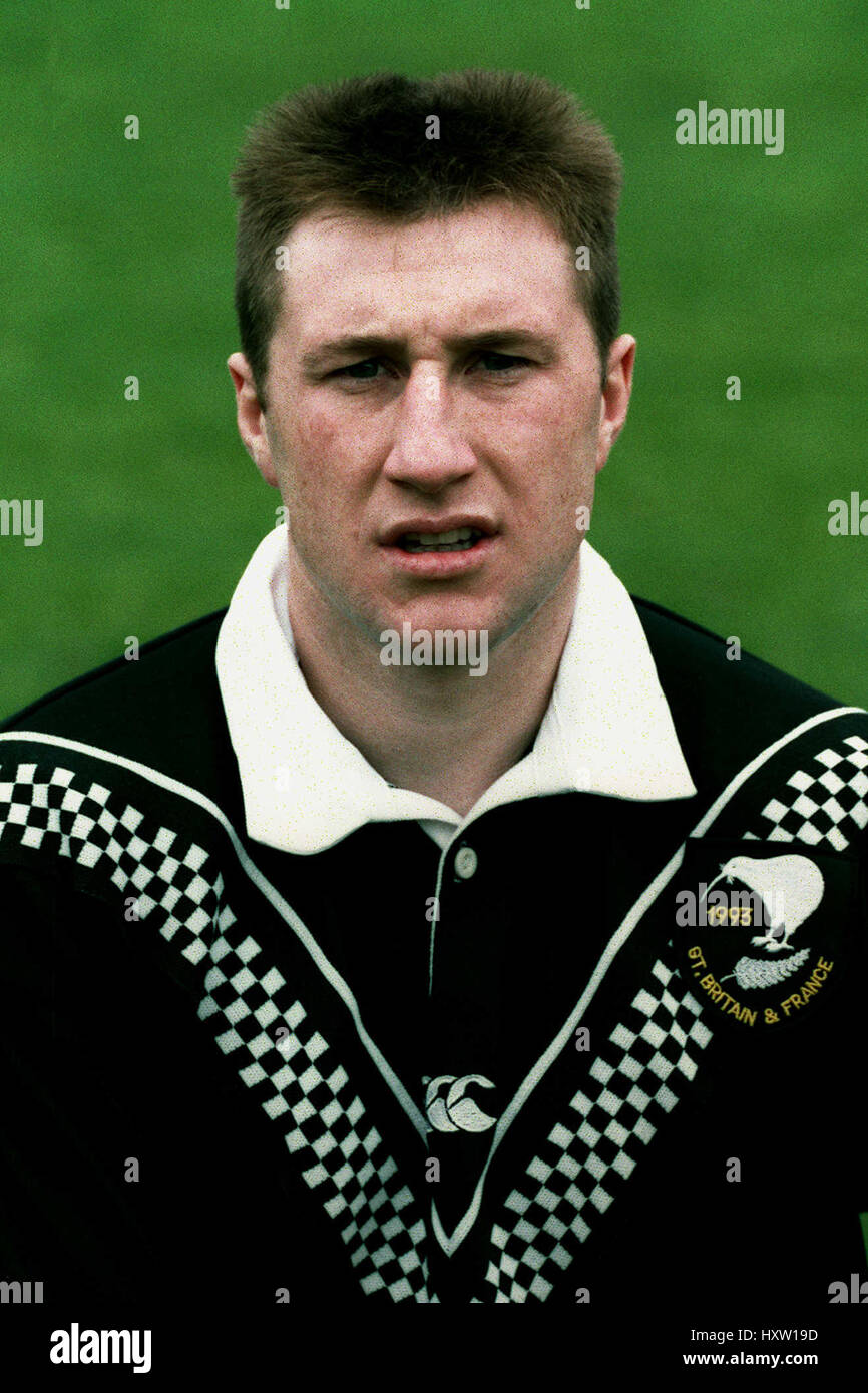 MARK NIXON NEW ZEALAND RL 05 October 1993 Stock Photo - Alamy