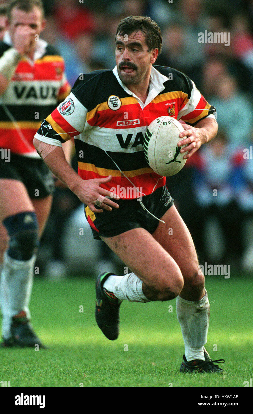 DAVID HERON BRADFORD NORTHERN RLFC 12 November 1992 Stock Photo - Alamy