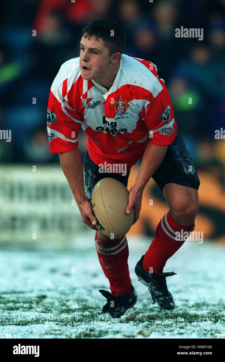 PAUL ROWLEY LEIGH RLFC 22 November 1993 Stock Photo - Alamy