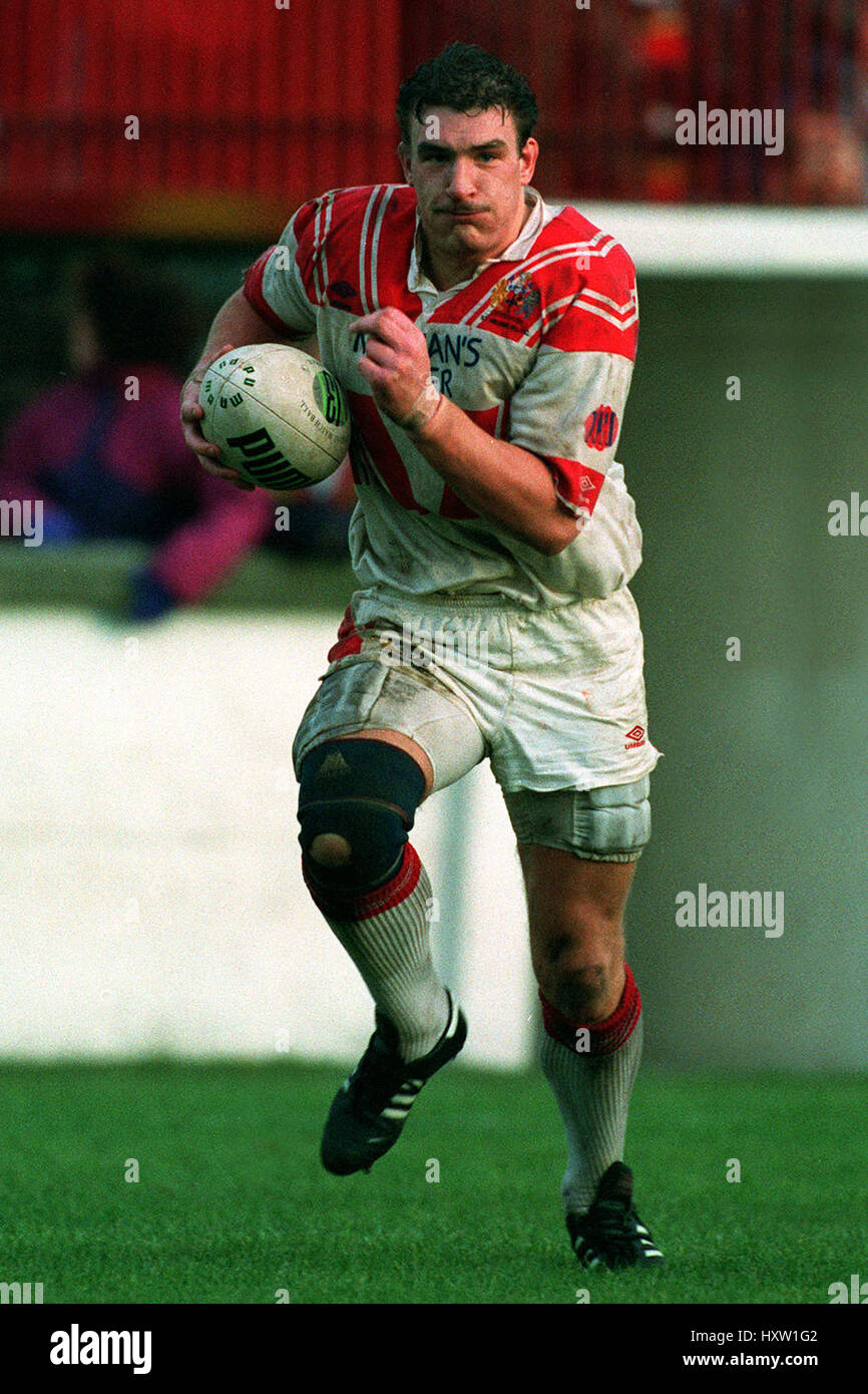 JONATHAN NEIL ST. HELENS RLFC 16 November 1992 Stock Photo - Alamy